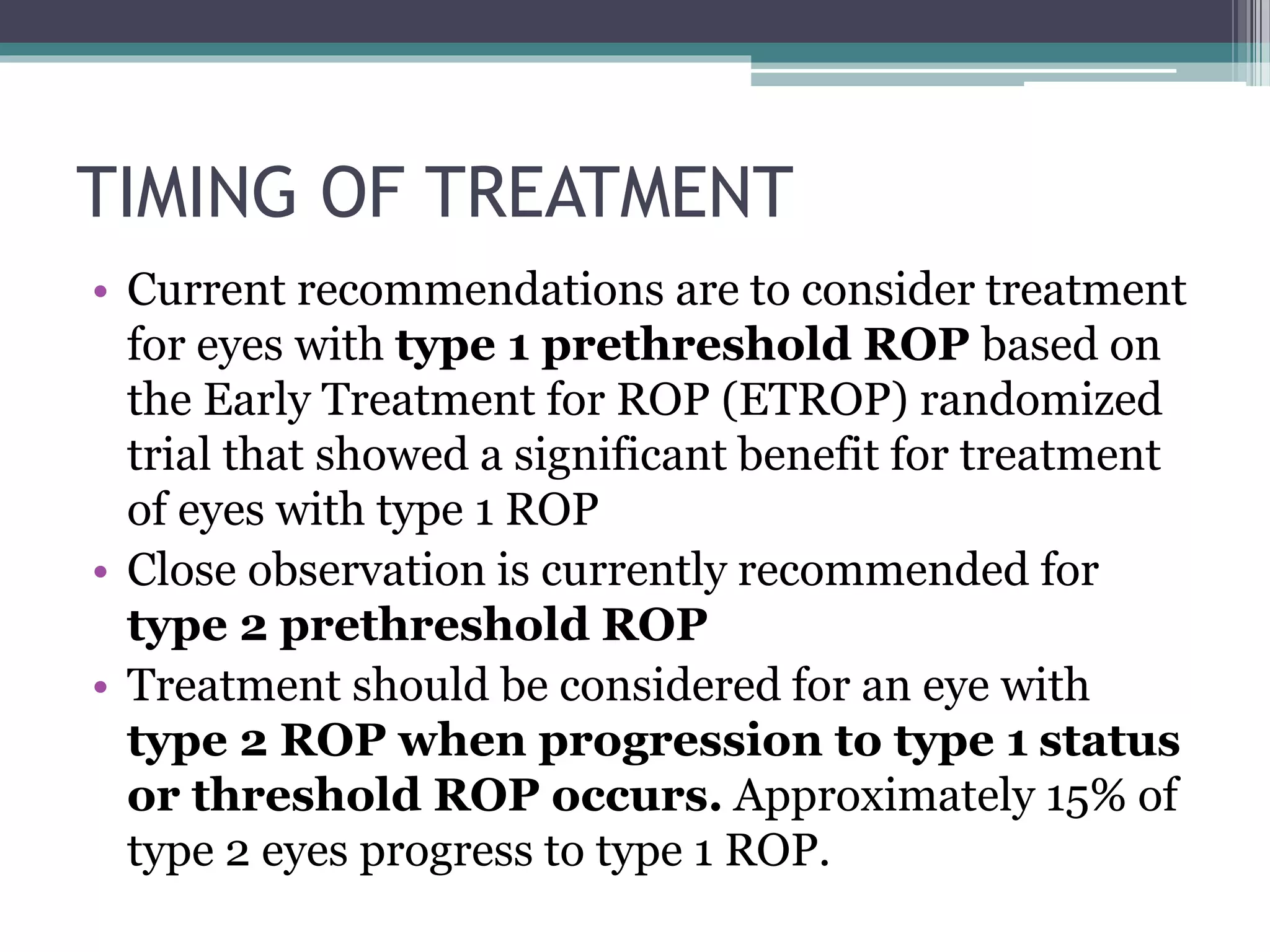 Retinopathy of prematurity | PPTX