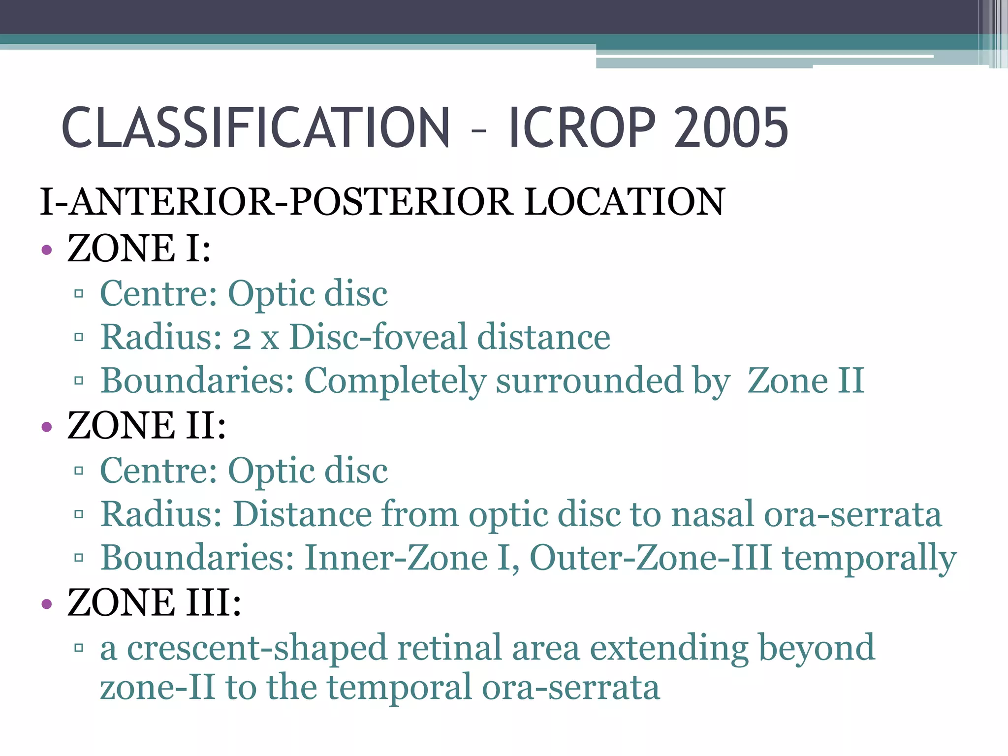 Retinopathy of prematurity | PPTX