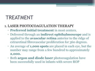 Retinopathy of prematurity | PPTX