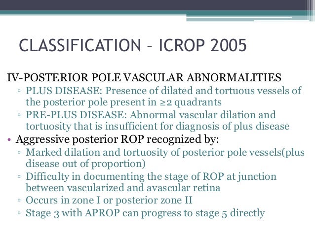 Retinopathy of prematurity