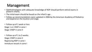 Retinopathy of prematurity | PPTX