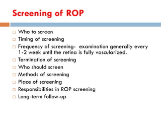 Retinopathy of prematurity | PDF