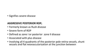 Retinopathy Of Prematurity.By Cynthia Oloo JKUAT student Bsc ...