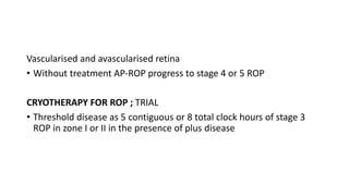 Retinopathy Of Prematurity.By Cynthia Oloo JKUAT student Bsc ...
