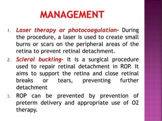 Retinopathy of prematurity.pdf ROP newborn | PDF