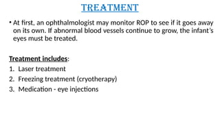 retinopathy of prematurity / ROP .pptx