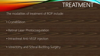Retinopathy of Prematurity | PPTX