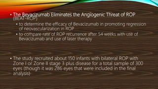 Retinopathy of Prematurity | PPTX