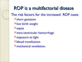 Retinopathy of Prematurity BY HASSAN JUMA.ppt