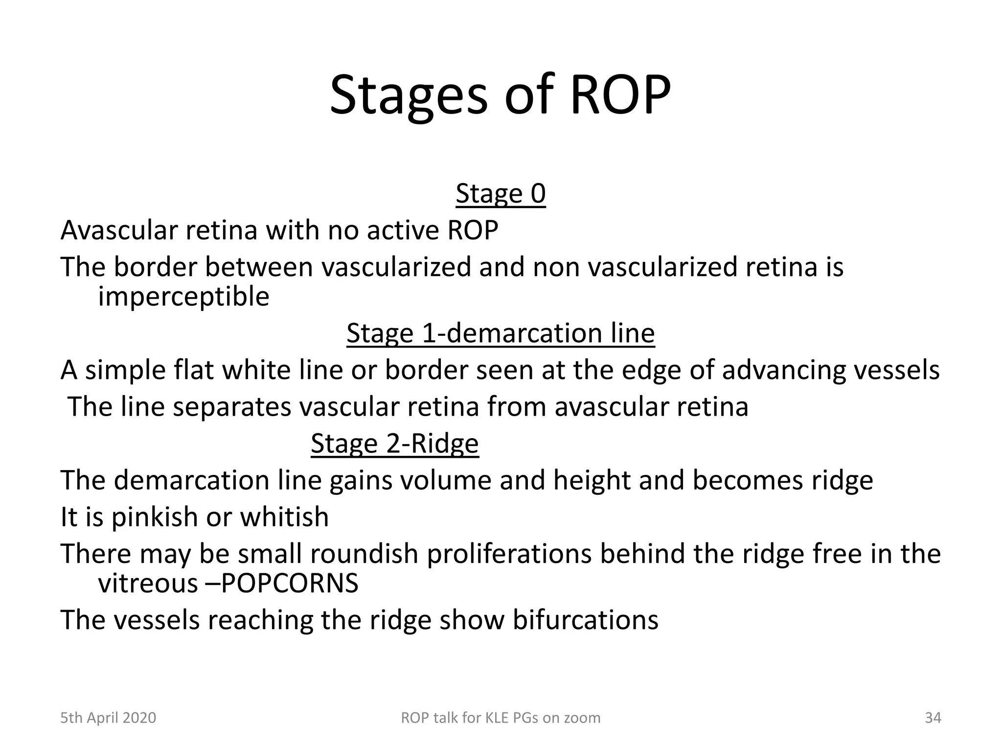 DR WANI'S TALK ON Retinopathy of prematurity | PPTX