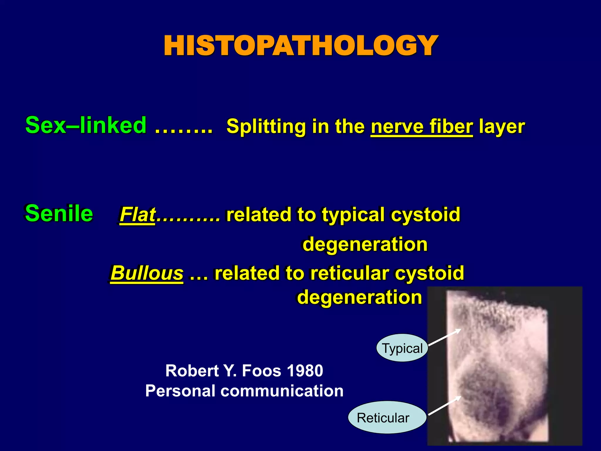 RETINOSCHISIS AND RETINAL DETACHMENT | PPT
