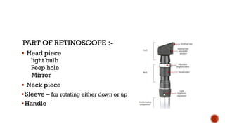 retinoscope & retinoscopy.pdf_optometry. | PPT