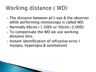 Retinoscopy | PPTX
