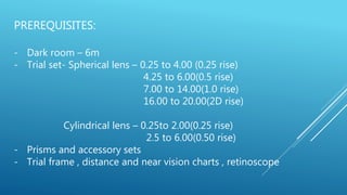 Retinoscopy | PPT
