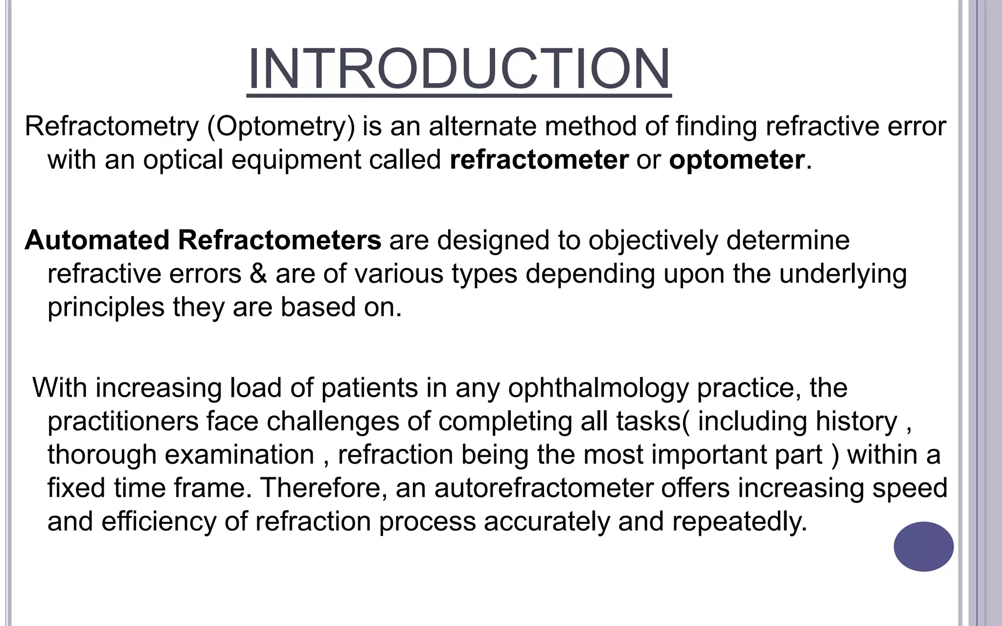 Retinoscopy & Autorefractometry | PPTX
