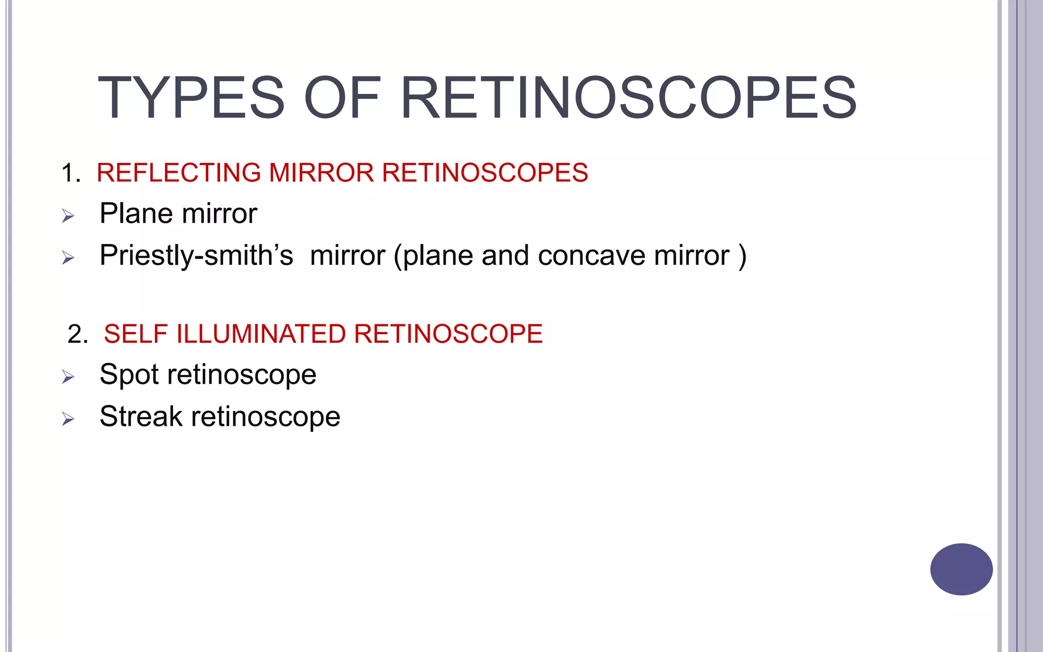 Retinoscopy & Autorefractometry | PPTX