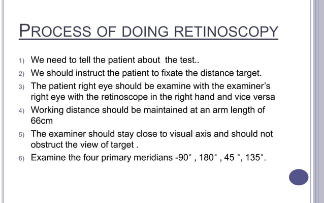 Retinoscopy & Autorefractometry | PPTX | Eye and Vision Conditions ...