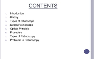 Retinoscopy & Autorefractometry | PPTX | Eye and Vision Conditions ...