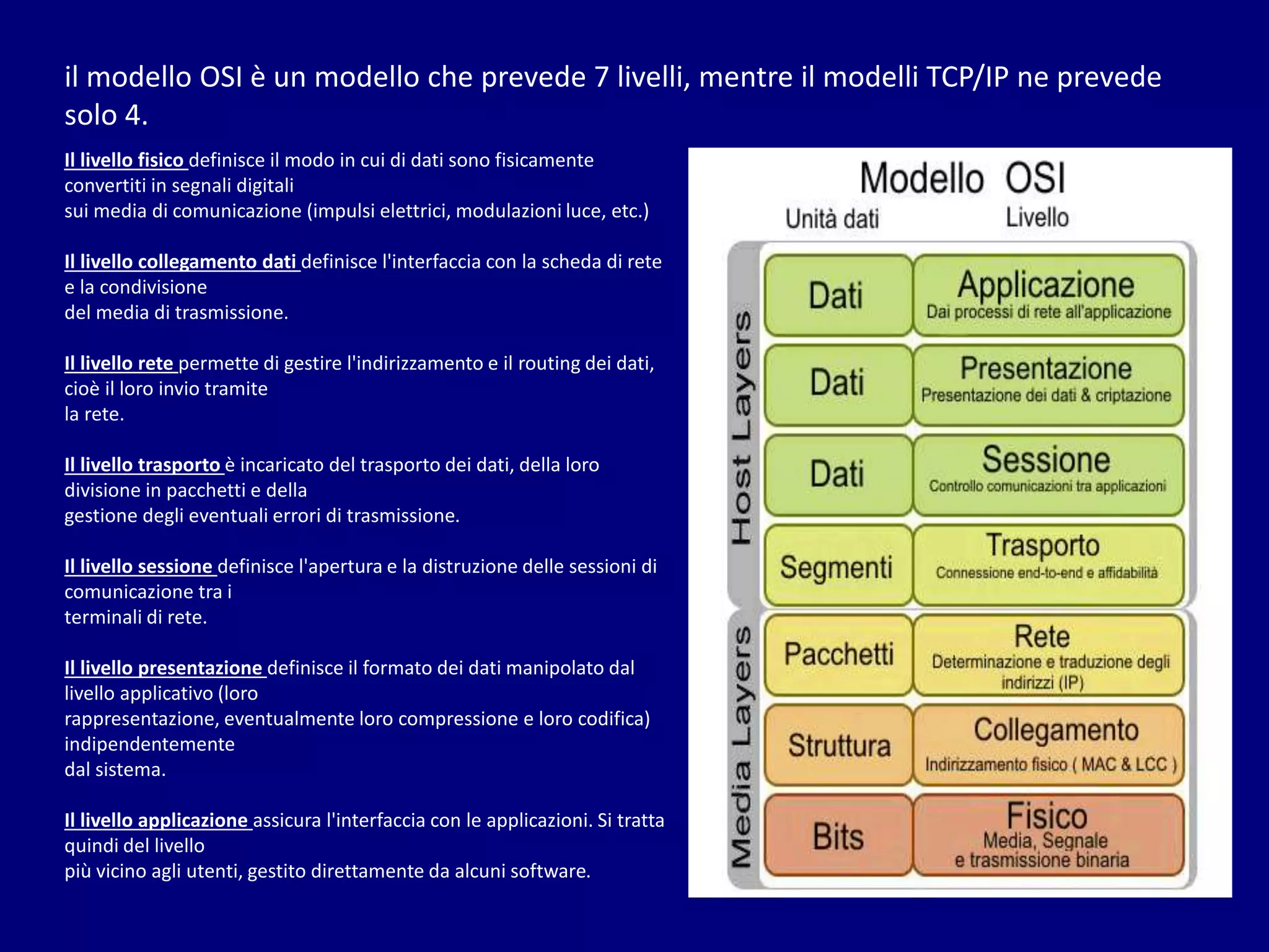 Strutturazione delle Reti | PPTX