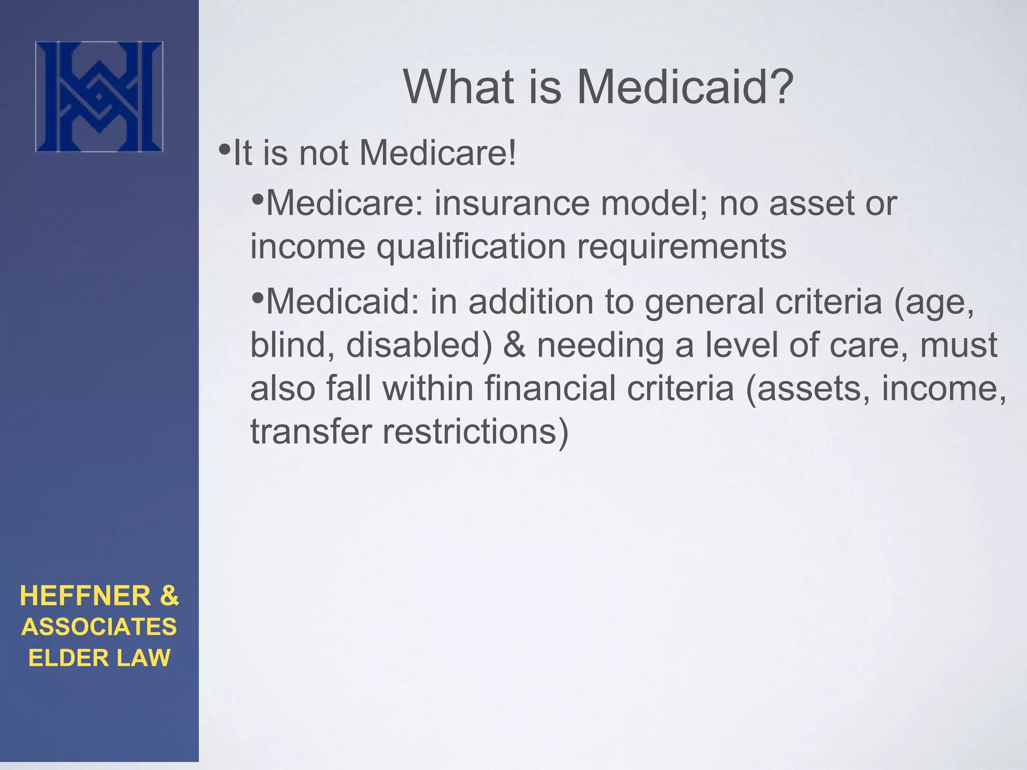 Providence Retired Teachers Association - Estate & Medicaid Planning | PPTX