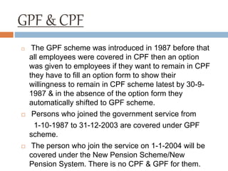 Retirement benefits | PPTX