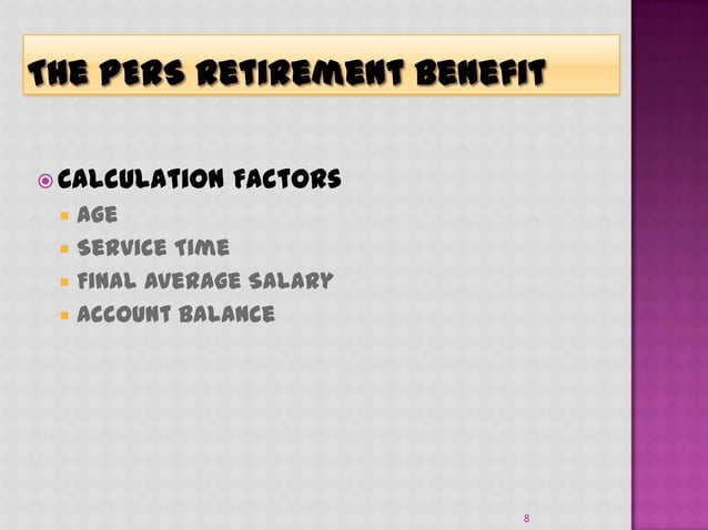 Retirement Considerations, March 18, 2014 | PPT