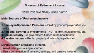 Personal Finance Retirement planning.pptx