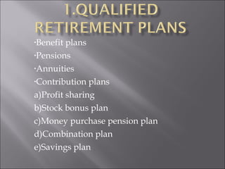 Retirement plan | PPT