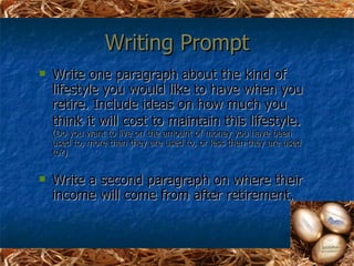 Retirement Planning PPT | PPT