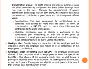 Need and Types of Retirement Plans | PPTX