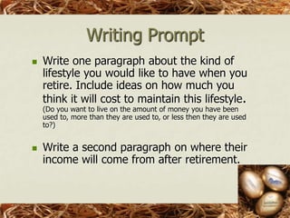 RetirementPlanningRetirementPlanning.ppt