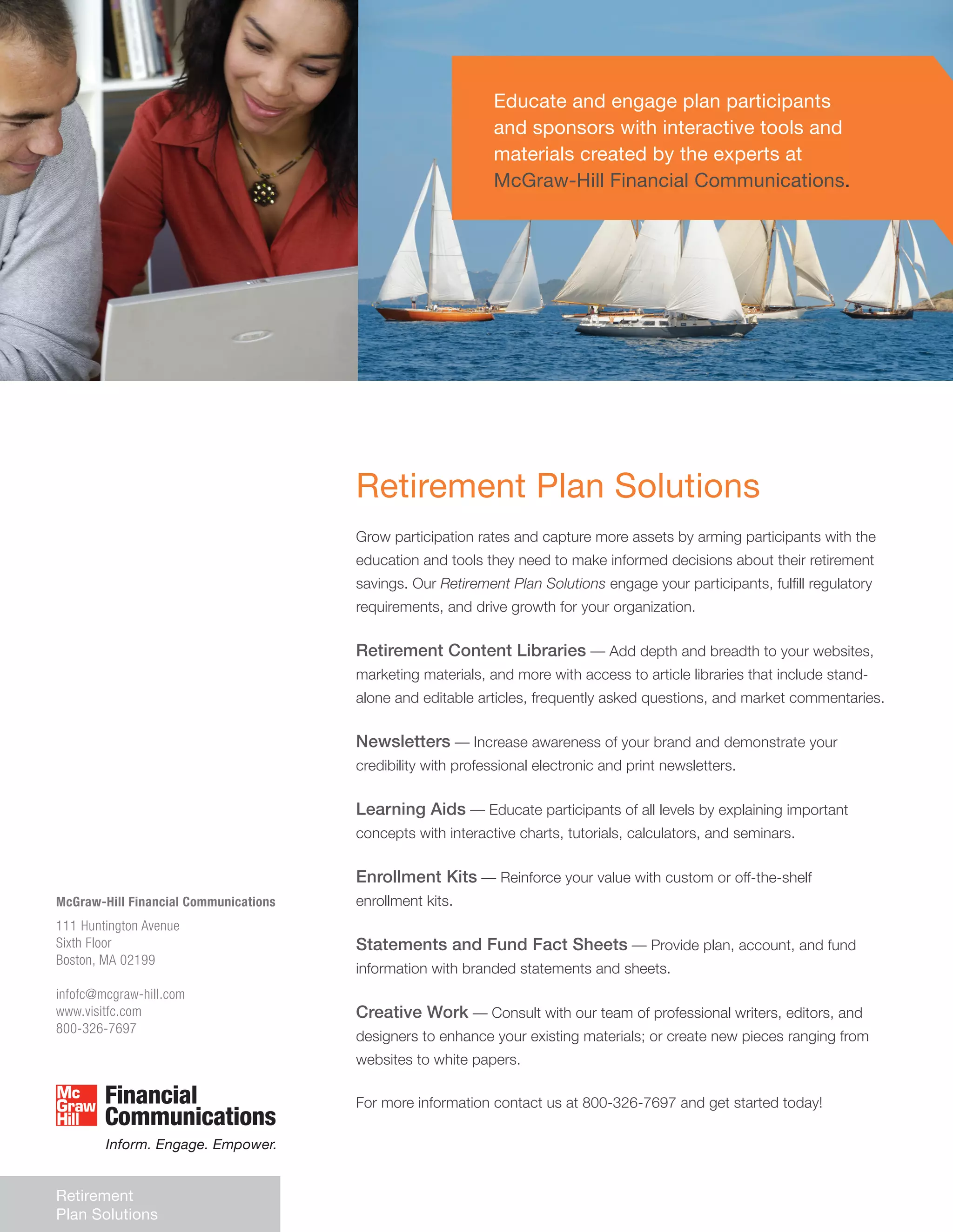 Retirement Plan Education Solutions | PDF
