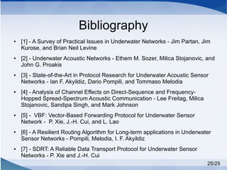 UNDERWATER SENSORS NETWORKS | PDF