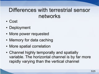UNDERWATER SENSORS NETWORKS | PDF
