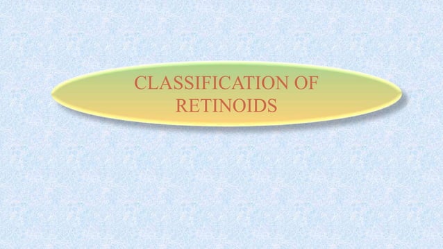 Retinoids | PPTX
