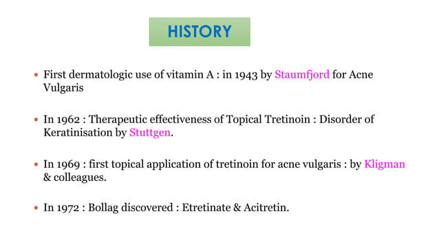 Retinoids | PPTX