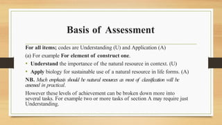 RETOOLING BIOLOGY THEORY 553 1 TIPS. Assessment in the new lower ...