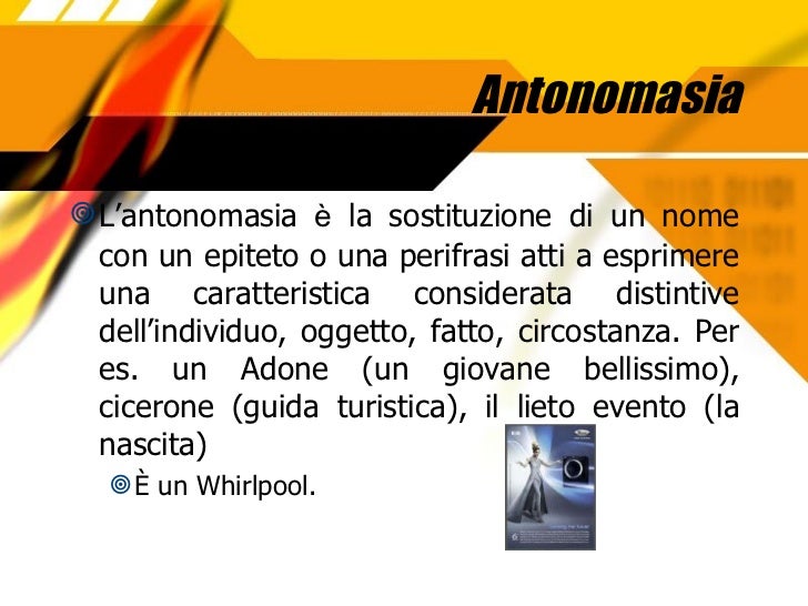 Antonomasia Ejemplos