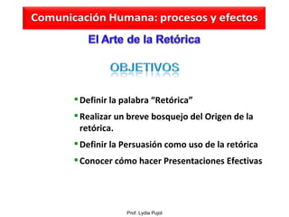 El Arte de la Retórica | PPT