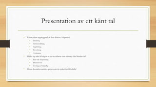 Retorik slutfasen | PPT