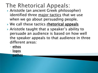 A Short Introduction to Rhetoric | PPT