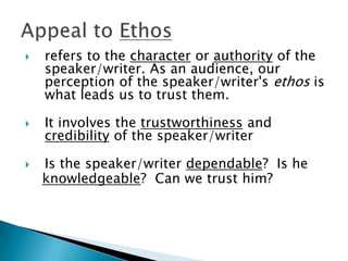 A Short Introduction to Rhetoric | PPT