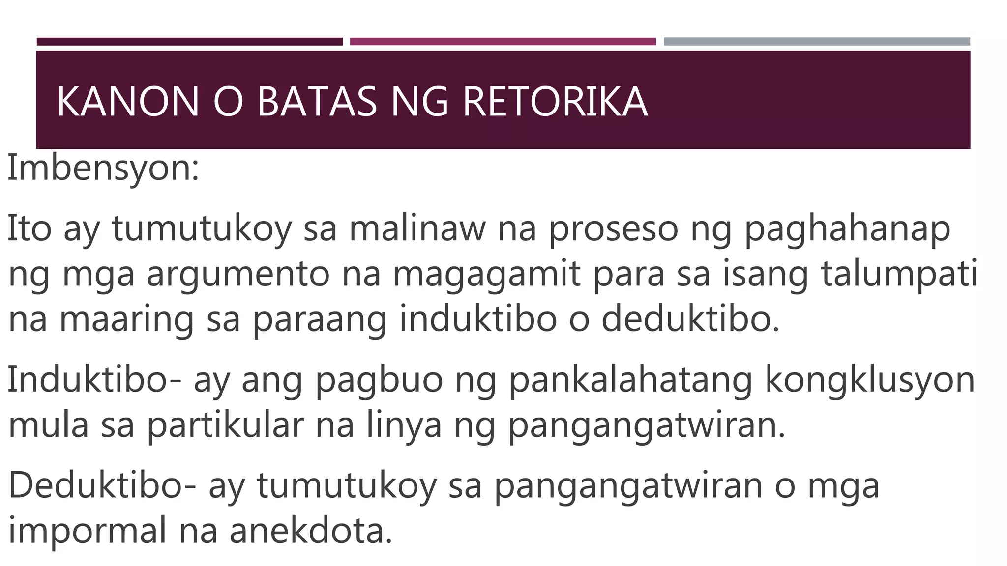 Retorika | PPTX
