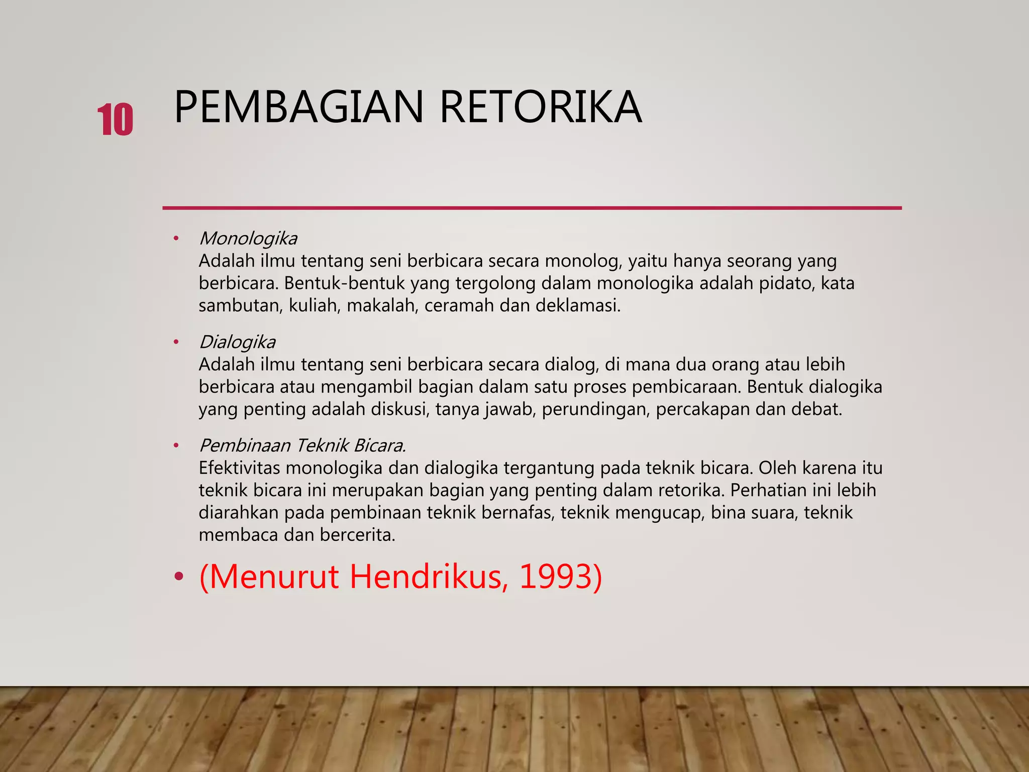 Retorika | PPTX