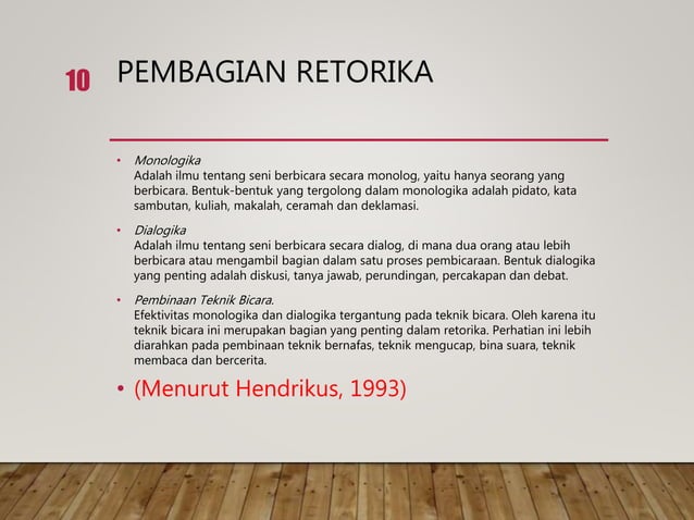 Retorika | PPTX