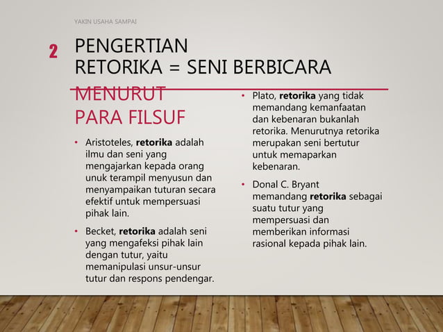 Retorika | PPTX