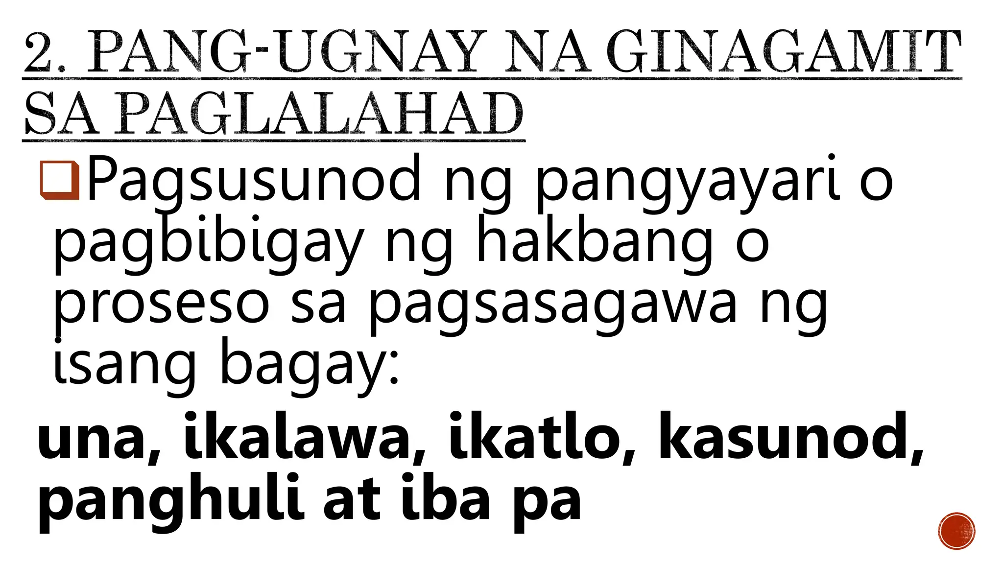 Retorikal na pang-ugnay grade 7 filipino 7 | PPTX