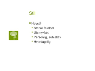 Retorisk analyse | PPT