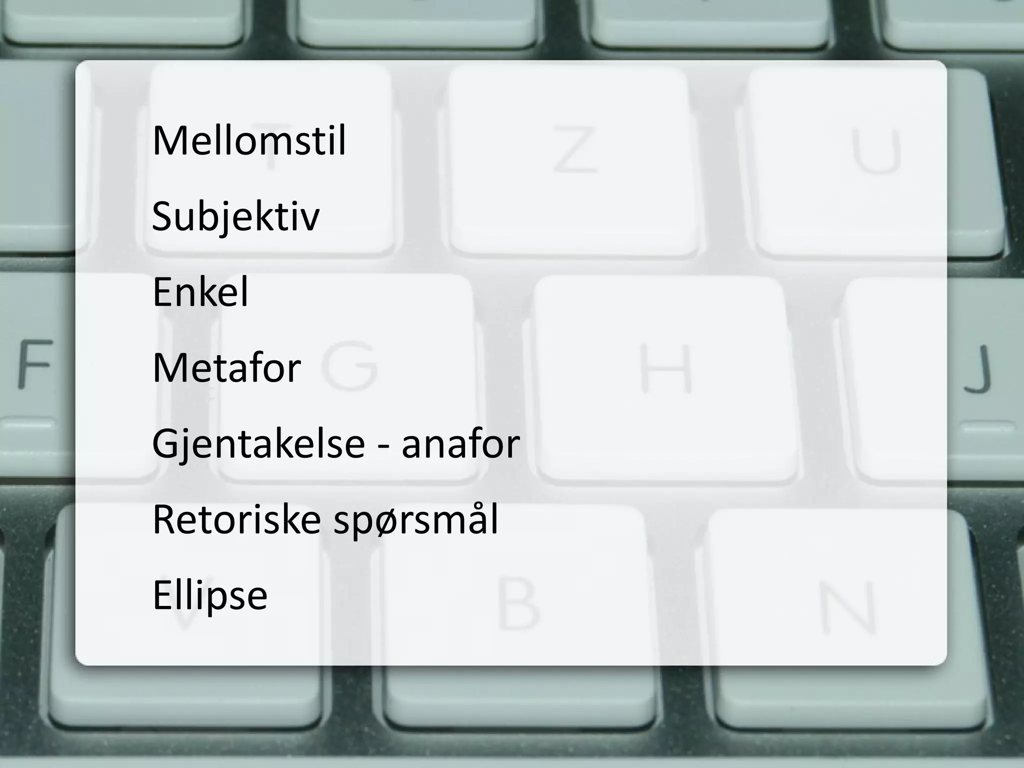 Retorisk analyse | ODP