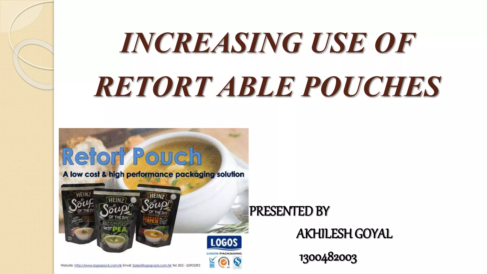 Retort able pouches | PPT